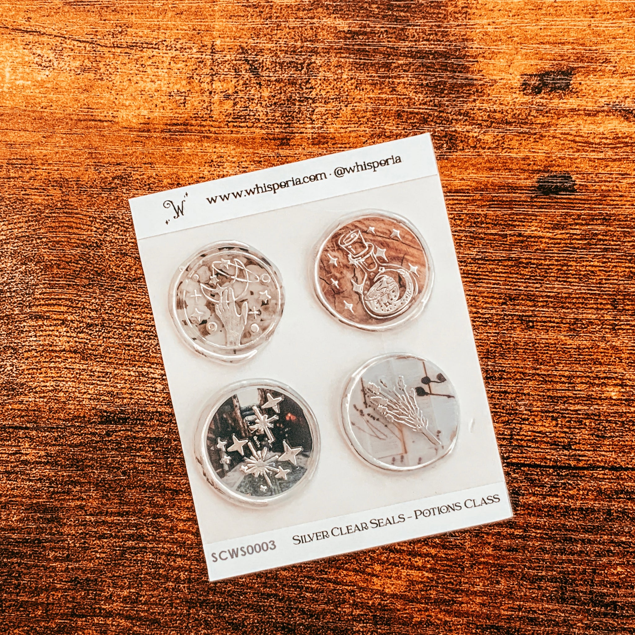 Potions Class Clear Wax Seal Set Silver – Whisporia